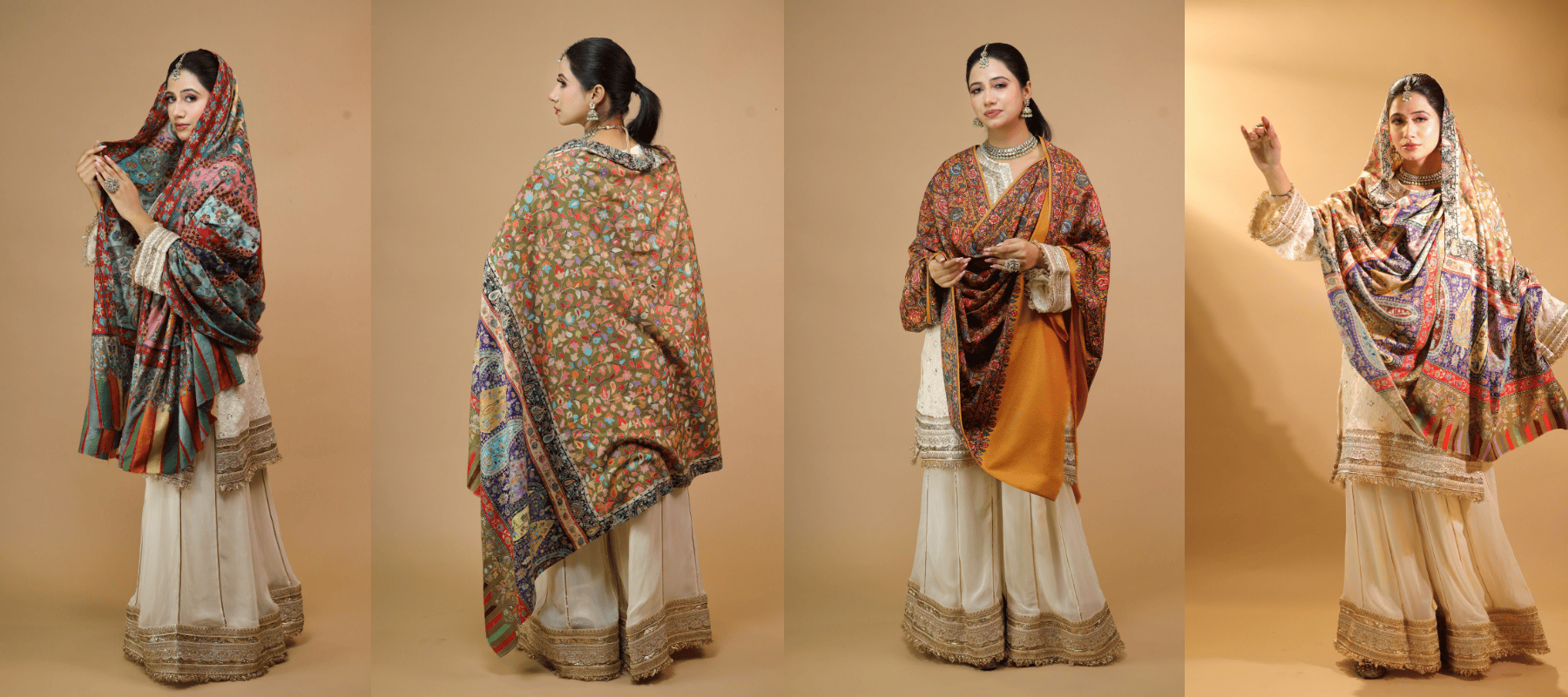 Buy Pure Woolen Shawls and Stoles For Women and Men – The Shawl Studio