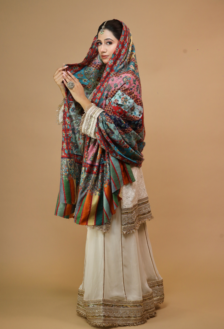 Buy Pure Woolen Shawls and Stoles For Women and Men – The Shawl Studio