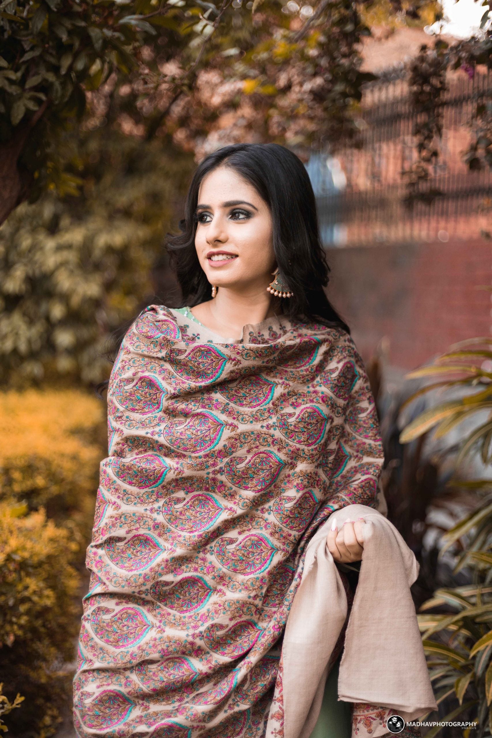 Fine Wool Embroidery Shawl – The Shawl Studio